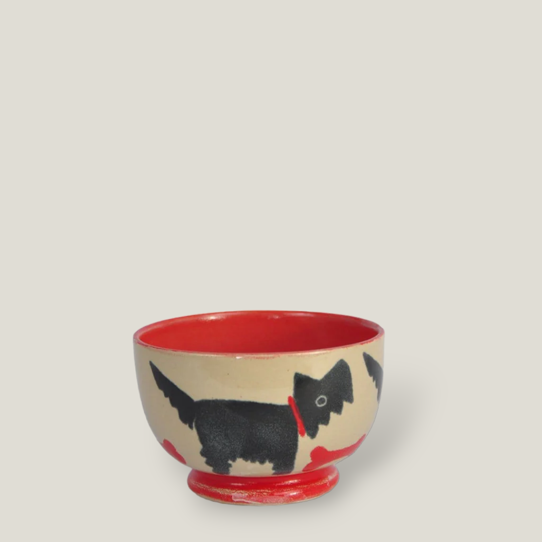 Red Scottie Dog Small Bowl – ANTA