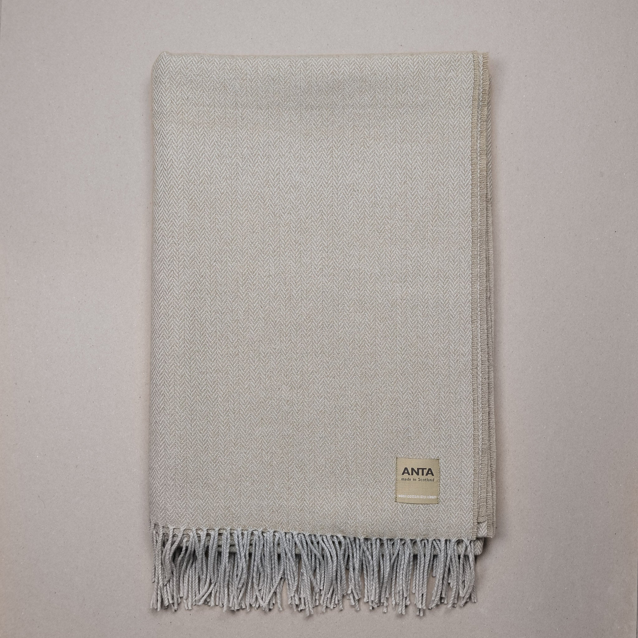 Pebble Wool Cotton Throw – ANTA